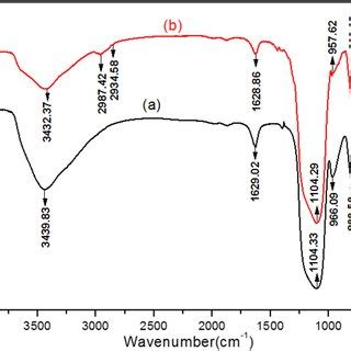 FT IR Spectra Results A Non Modified SiO2 B FAS SiO2 NPs Download Scientific Diagram