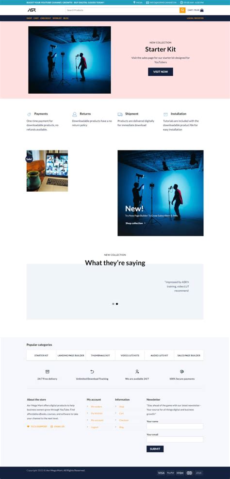 Create A Dynamic And Responsive Wordpress Ecommerce Website By