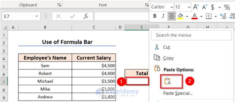 How To Copy A Formula In Excel With Changing Cell References Methods