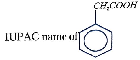 Solved Iupac Name Of