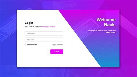 How To Create Login Form In Html And Css Make Sign In Form Design
