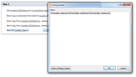 2010 Sharepoint Designer Set Variable Date To String In A Different Format SharePoint Stack