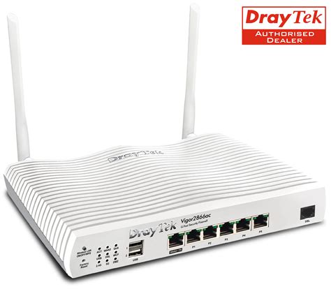 Draytek Vigor 2866ac Vdsl G Fast Router Firewall Wi Fi 5 Router