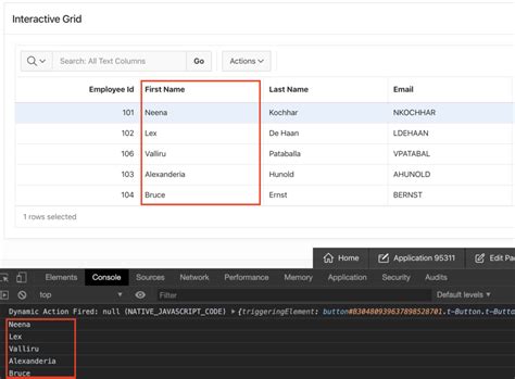 Oracle Apex Loop Through Interactive Grid Records • Vinishdev
