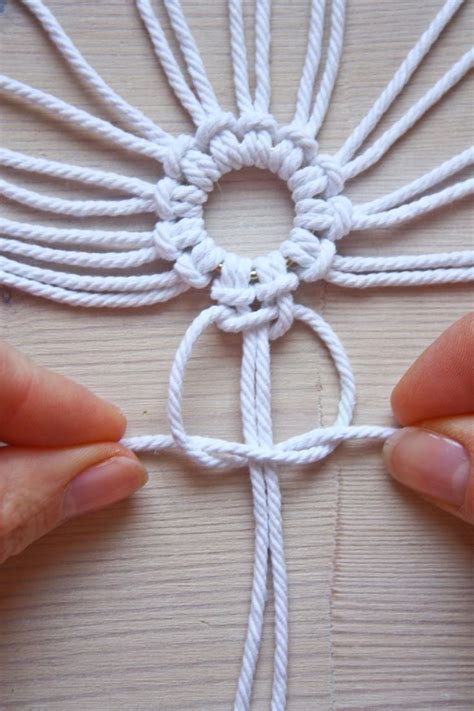 macrame snowflake diy macrame patterns tutorials macrame patterns snow flakes diy macrame