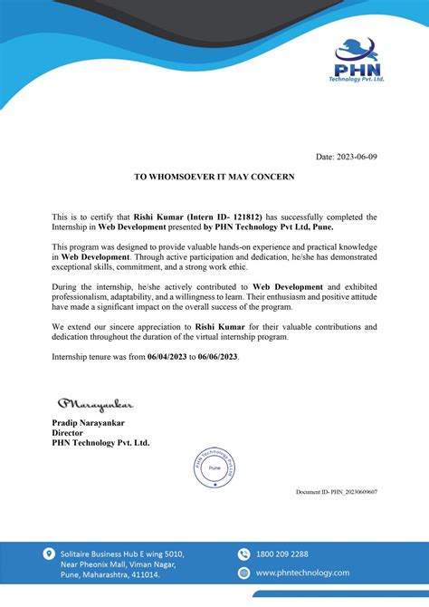 Rishi Kumar On Linkedin Webdeveloper Webdevelopment Internship