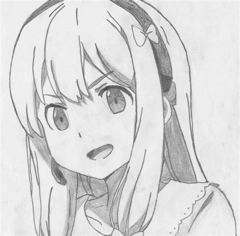 Аниме тянки для срисовки