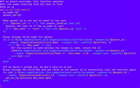 A Recursive Function To Obtain Organizational Unit Ids By Teri Radichel Cloud Security Medium