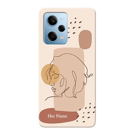Buy Redmi Note Pro G Custom Phone Covers Calm Woman Line Art Design