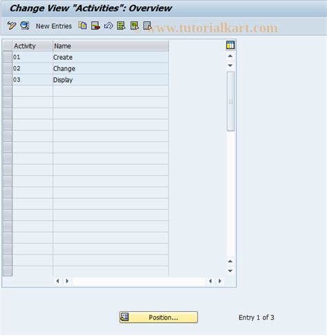 reat0018 sap tcode am activities
