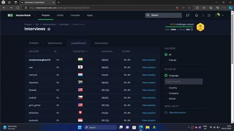 Consistency Determination Sql Practice Everydaylearning Hackerrank Muskan Marghani