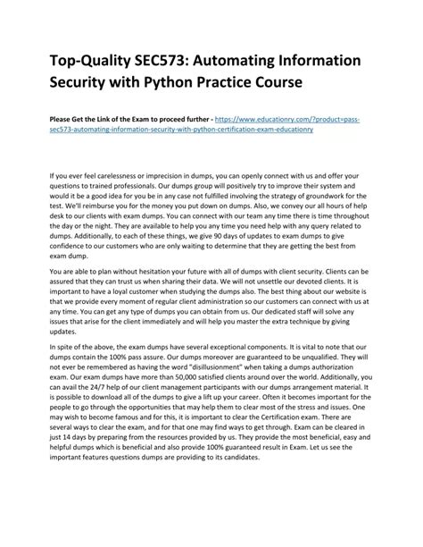 Ppt Sec573 Automating Information Security With Python Powerpoint