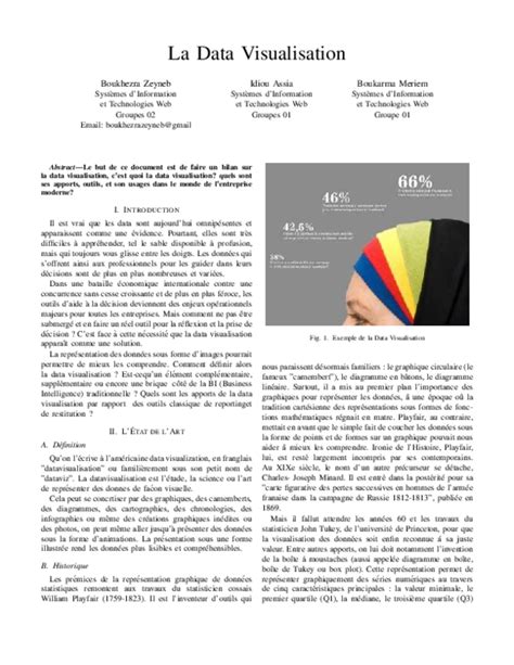 Pdf La Data Visualisation