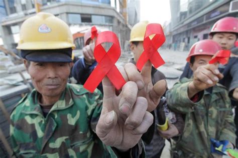 AIDS And HIV Striking Babeer Chinese People China Org Cn