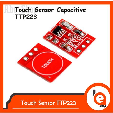 jual sensor sentuh touch sensor capacitive module ttp223 switch shopee indonesia