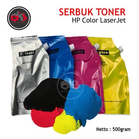 Jual Serbuk Toner Hp Color Laserjet Kemasan 500 Gram Shopee Indonesia