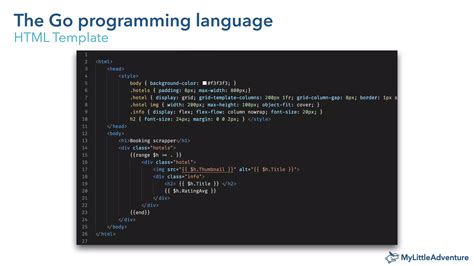 the go programming language intro by mylittleadventure ppt