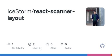 GitHub IceStorm React Scanner Layout