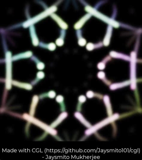 animated procedural symmetric patterns source in comments r