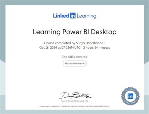 Powerbi Datavisualization Continuouslearning Suriya Dharshana D