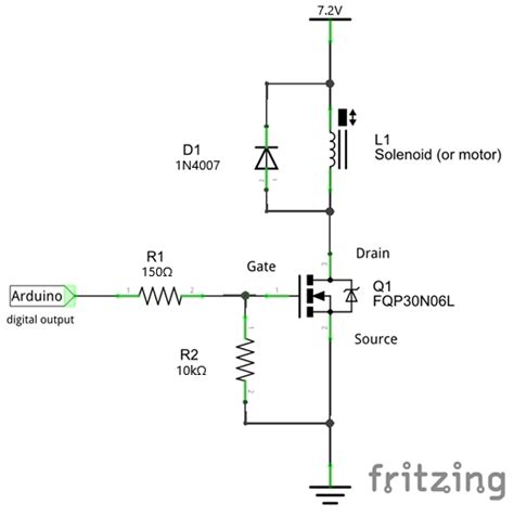 Powering More Motors With Fqp30n06l General Electronics Arduino Forum