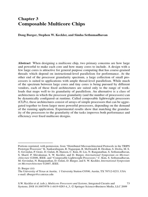 Cores | PDF | Multi Core Processor | Parallel Computing