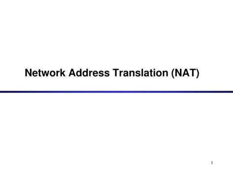 Ppt Network Address Translation Nat Powerpoint Presentation Free Download Id5950143