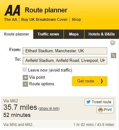 Aa Route Planner Quick Route 51 Off