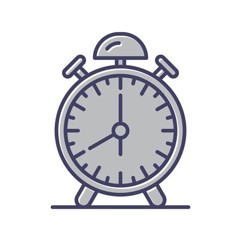 Alarm Clock Vector Icon 14011795 Vector Art At Vecteezy
