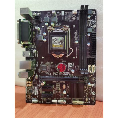 ร้านในไทย เมนบอร์ด Gigabyte H81m Ds2 D2 Socket 1150 ถูกที่สุด พร้อมส่ง Shopee Thailand
