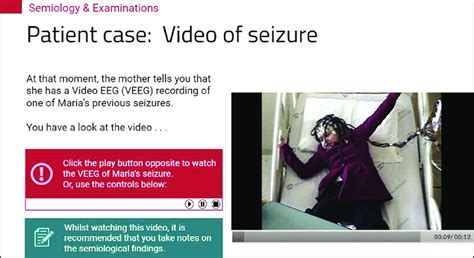Screenshot Of Another Case In Which The Learner Is Expected To Review