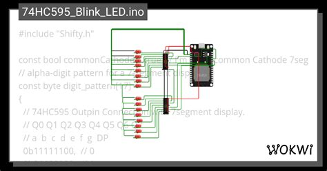 HC Blink LED Ino Wokwi ESP STM Arduino Simulator