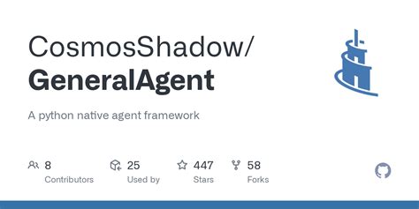 github cosmosshadow generalagent a python native agent framework