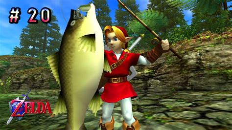 [3ds] 젤다의 전설 시간의 오카리나 3d 20 시간을 낚는 강태공 Youtube