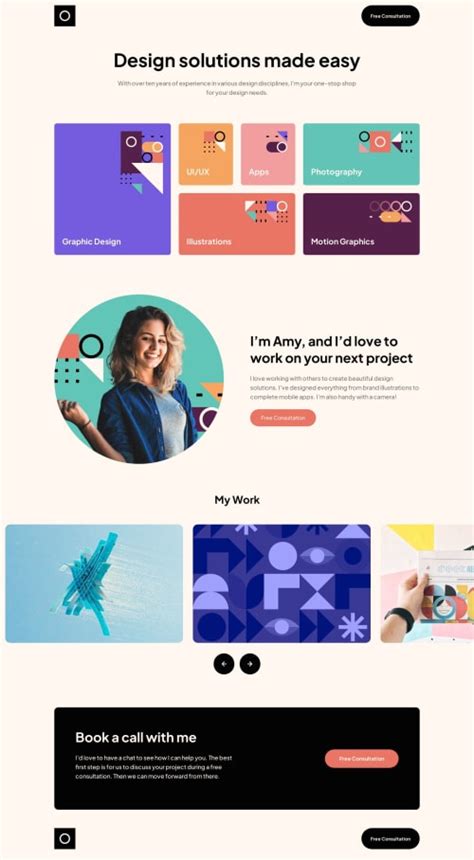 Frontend Mentor Design Portfolio Using Tailwindcss And Vite Coding Challenge Solution