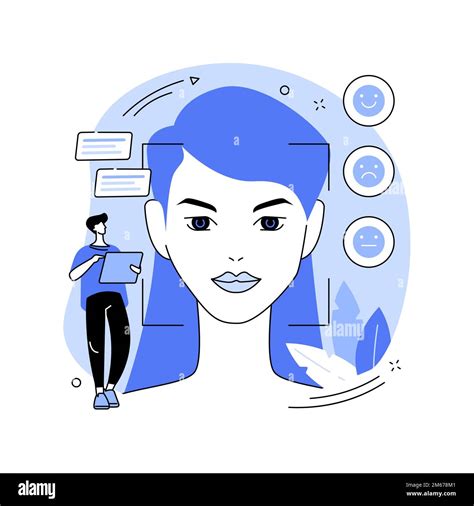 Emotion Detection Abstract Concept Vector Illustration Speech