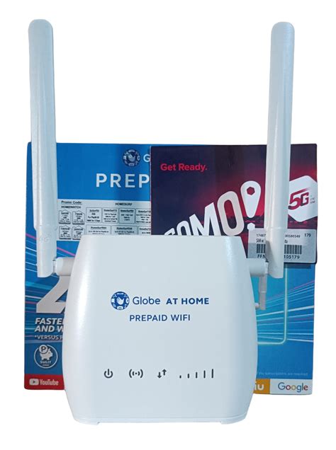 Globe At Home Prepaid WiFi Router Modem W GOMO SIM UNLI Internet For Days Lazada PH