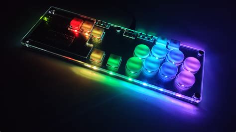 Clear Pocket Stickless Arcade Controller For Consoles And Etsy