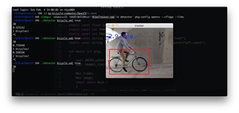 Github Boardend Mz Bicycle Commuter Opencv Bicycle Counter For Makezurich