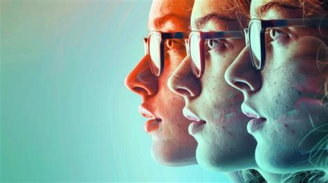 Premium Photo Digitally Altered Image Of Person With Multiple