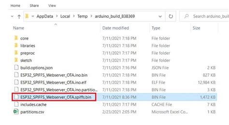 Esp32 Ota Updates Using Asyncelegantota Library And Arduino Ide