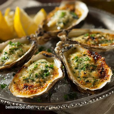 Grilled Oysters With Parmesan Cheese Garlic Butter Bellerecipe