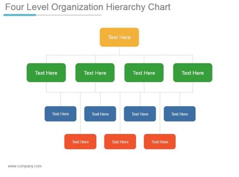 Hierarchy Chart Slide Team