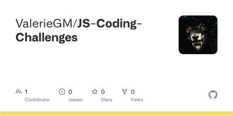 Github Valeriegmjs Coding Challenges