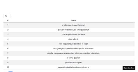 Pageination With Page Limit Codesandbox