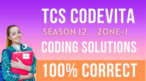 Tcs Codevita Season 12 Zone 1 Coding Solutions Tcs Codevita 100