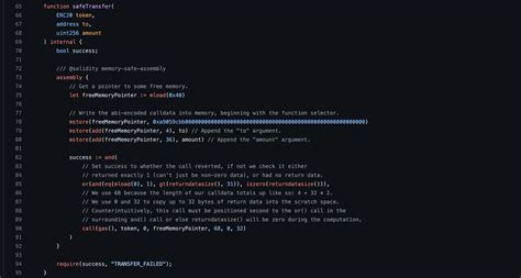 Solidity Free Memory Point Manipulation In Solmate Library Ethereum Stack Exchange