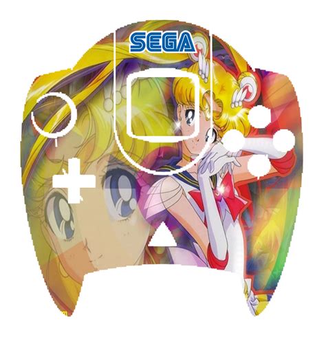 Sailor Moon Dreamcast Controller Outline By Chechelexgbr On Deviantart