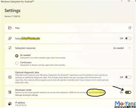 Wsa 安卓子系统 Adb 提示 Cannot Connect The Target Machine Actively Refused It 10061 魔帆博客