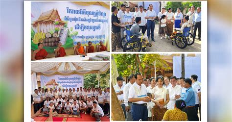 អតីតសិស្សវិទ្យាល័យត្បូងឃ្មុំជំនាន់ឆ្នាំ ១៩៩៩ បានរួមគ្នាធ្វើសកម្មភាពមនុស្សធម៌នៅលើទឹកដីក្រុងសួង